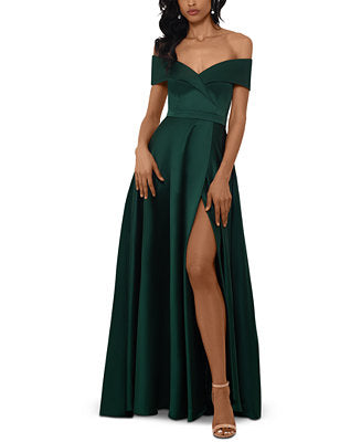 XSCAPE Off-The-Shoulder Gown – DGFOutlet